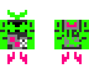 Virus 8-Bit | Minecraft Skin
