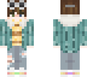 Yellow and Blue | Minecraft Skin