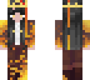 Fire Queen Minecraft Skins