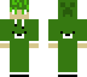 Green Hoodie | Minecraft Skin