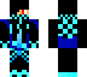 creeper azul | Minecraft Skins