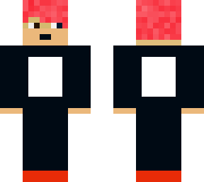 Skeleton body , see thru | Minecraft Skin