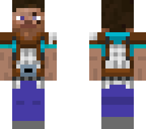 Veteran Steve (Scale Mail) | Minecraft Skin