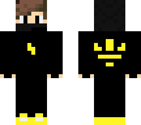 Yellow Gamer Skin Minecraft | Minecraft Skin
