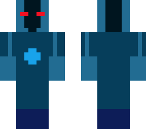 Black bot | Minecraft Skin