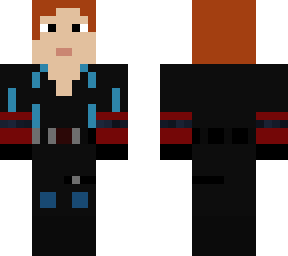 black widow the avengers the black widow | Minecraft Skins