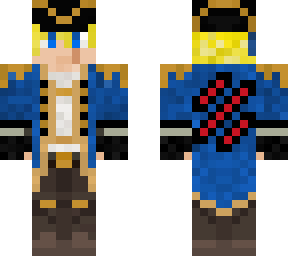 Blonde Redone Buccaneer | Minecraft Skin