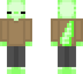 disgusted but with no hat | Minecraft Skin