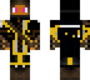Golden Hunter | Minecraft Skin