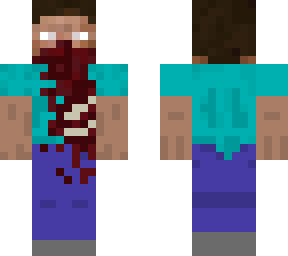 infected steve | Minecraft Skin