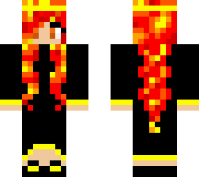 Lava princess | Minecraft Skin
