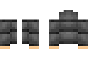 Puffer Jacket (black) | Minecraft Skin