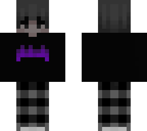 thrasher purple skin | Minecraft Skin