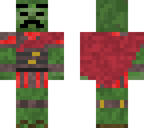 Zombie Suit Minecraft Skins