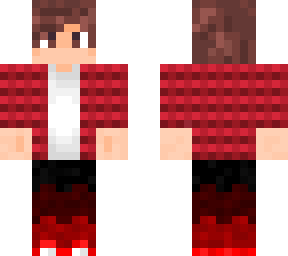 Red Gamer Boy | Minecraft Skins