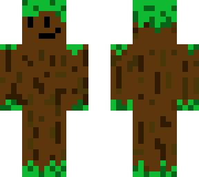 Cartoon Tree skin | Minecraft Skin