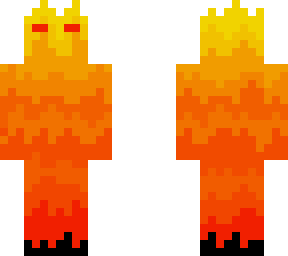 Fire Demon Minecraft Skin