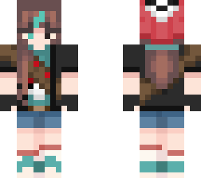 Pokemon Girl Minecraft Skins