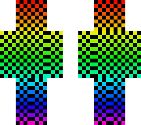 Rainbow Man | Minecraft Skins