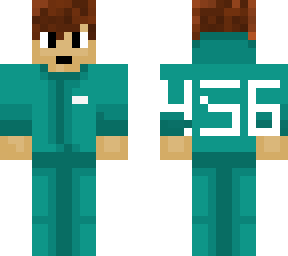 squid game 456 | Minecraft Skin
