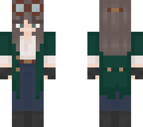 time traveller girl | Minecraft Skin
