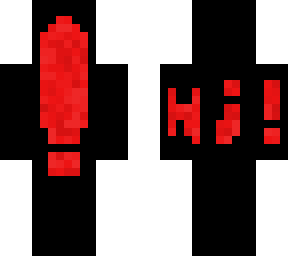 Warning! Hi | Minecraft Skin