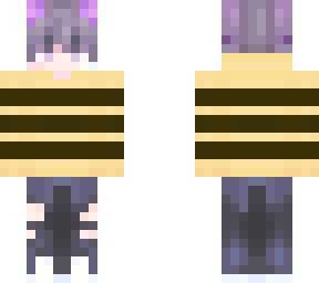 Bee Hoodie (Collab with swmolang) | Minecraft Skin