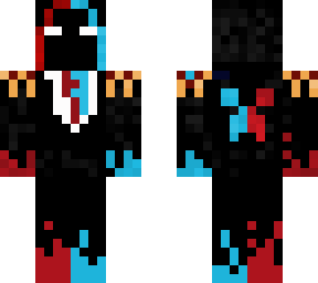 Black shadow | Minecraft Skin