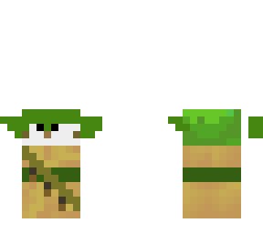 bushranger baby yoda | Minecraft Skin