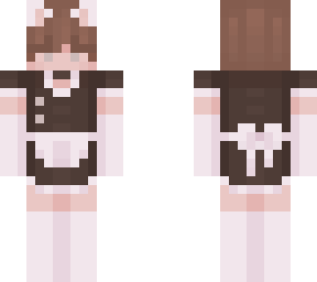 Cat Maid Minecraft Skins