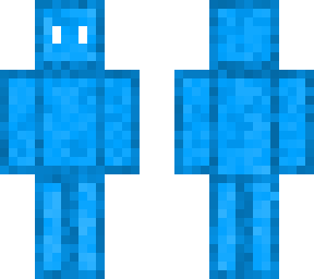 Chaza All Blue | Minecraft Skin