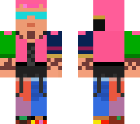 fortnite cuddle king (mecha team leader) | Minecraft Skin