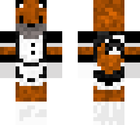 fox in maid suit | Minecraft Skins