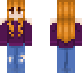 ginger girl | Minecraft Skins