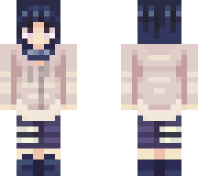 Hinata Hyuga Minecraft Skin