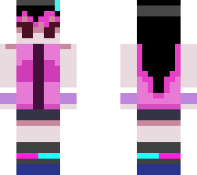fnf girlfriend | Minecraft Skins