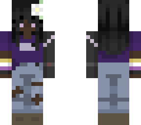 Non Binary POC person | Minecraft Skin