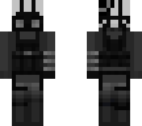 Nuclear Dusk monocrome | Minecraft Skin