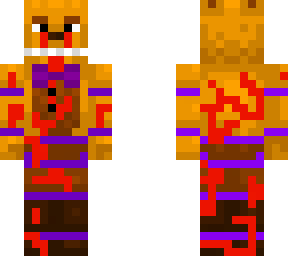 purple guy being springlocked | Minecraft Skin