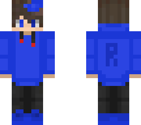 Ruveer Saphire Hybrid | Minecraft Skin