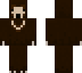 Sloth bear/sloth bear base/gift for BobtheBear | Minecraft Skin