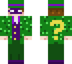 the riddler | Minecraft Skins