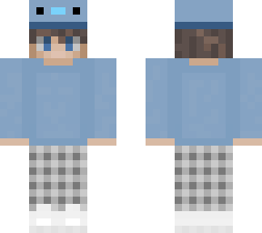 blue axolotl boy | Minecraft Skins