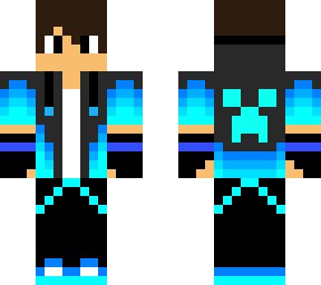 Alex con Nova Azul | Minecraft Skin