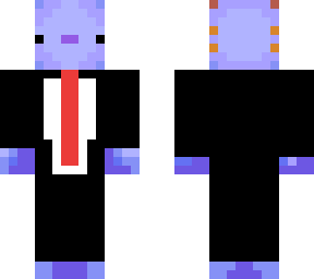 Boss Axolotl | Minecraft Skin