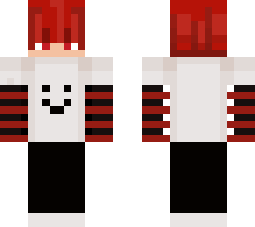 EBOY RED BLACK | Minecraft Skin