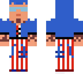 Fortnite Cuddle King (fireworks team leader) | Minecraft Skin