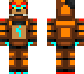 Glamrock Freddy + Freddy Fazbear | Minecraft Skin