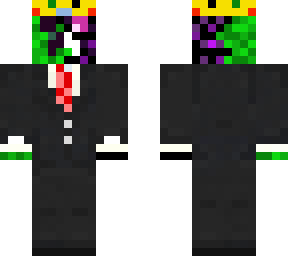 half and half creeper | Minecraft Skins