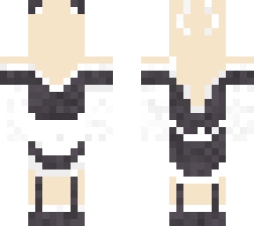 Maid template but with skin | Minecraft Skin